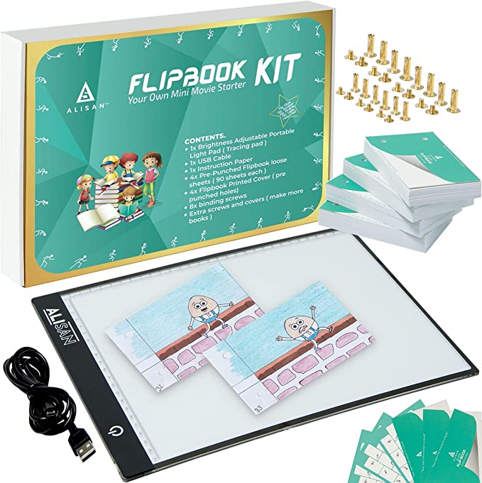 Flipbook Kit and Books for Comic Kids – Booking for 4